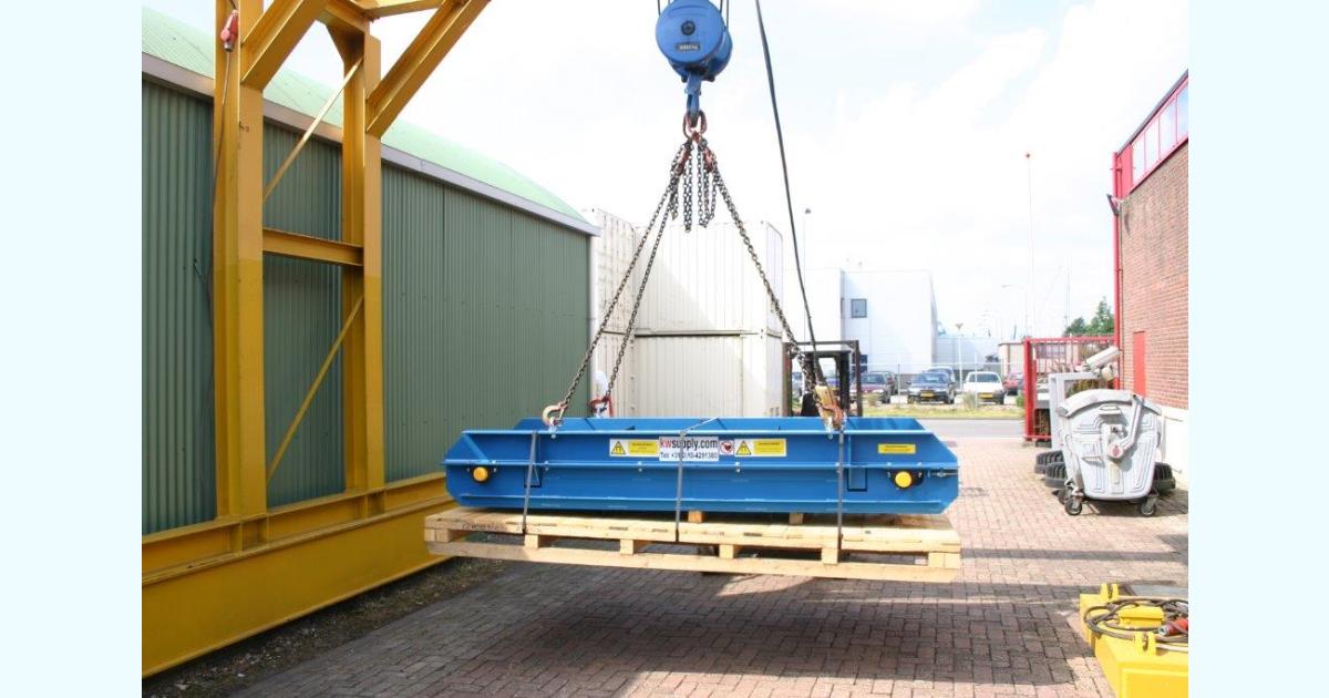 New design permanent upper band magnet | K.W. Supply Magneetsystemen B.V.